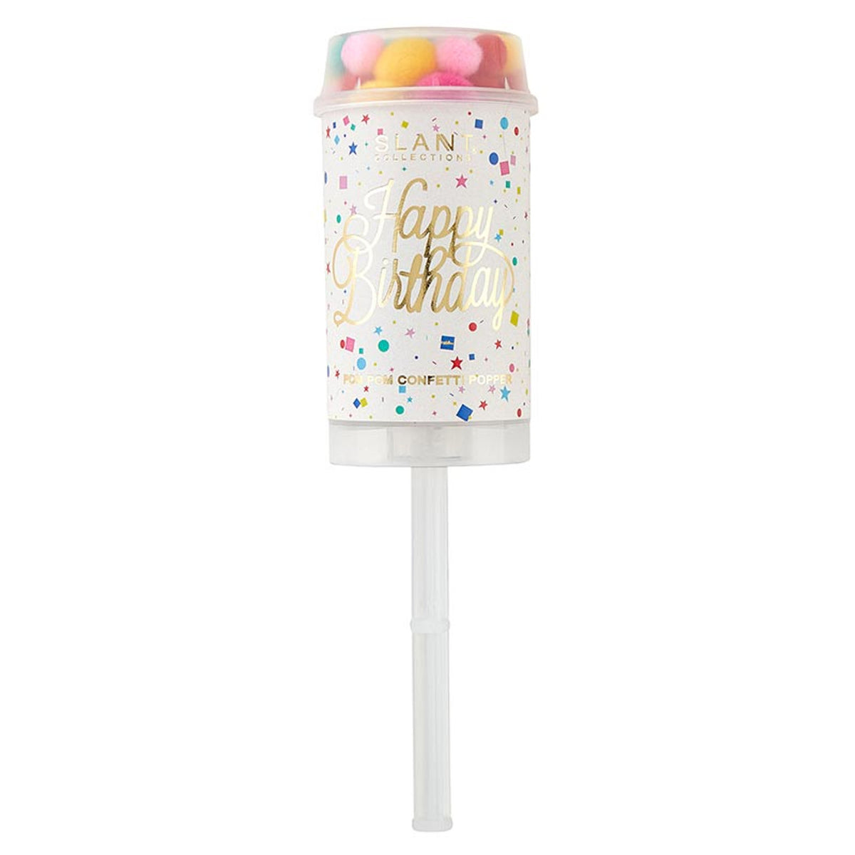 Happy Birthday Pom Pom Party Popper – Party Hop Shop