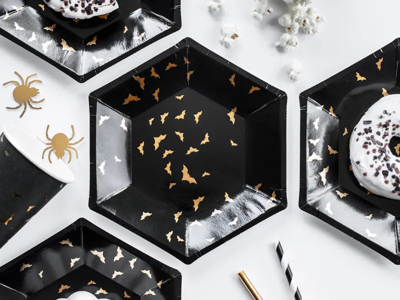 Trick or Treat Bat Plates – Party Hop Shop