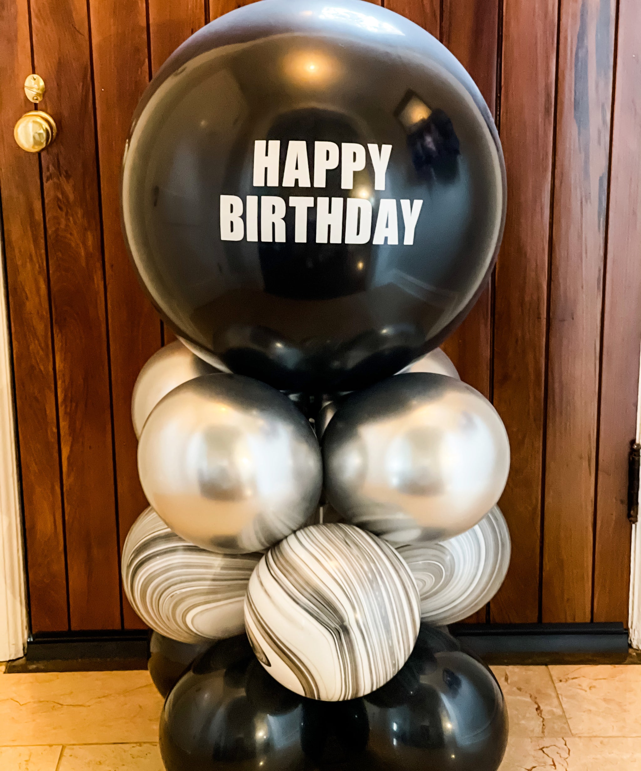 Custom Mini Balloon Column – Party Hop Shop