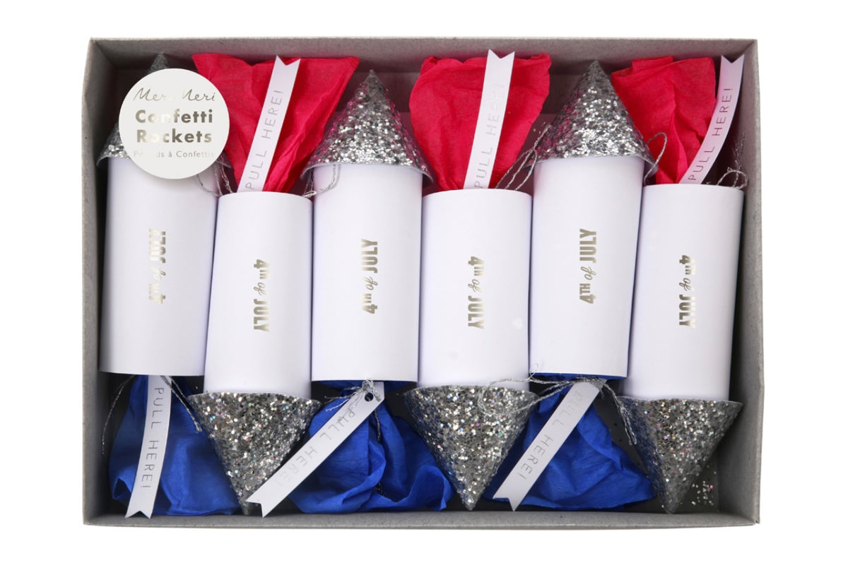 Americana Confetti Rockets – Party Hop Shop