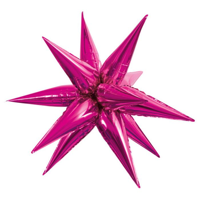 40” Hot Pink Magic Star – Party Hop Shop